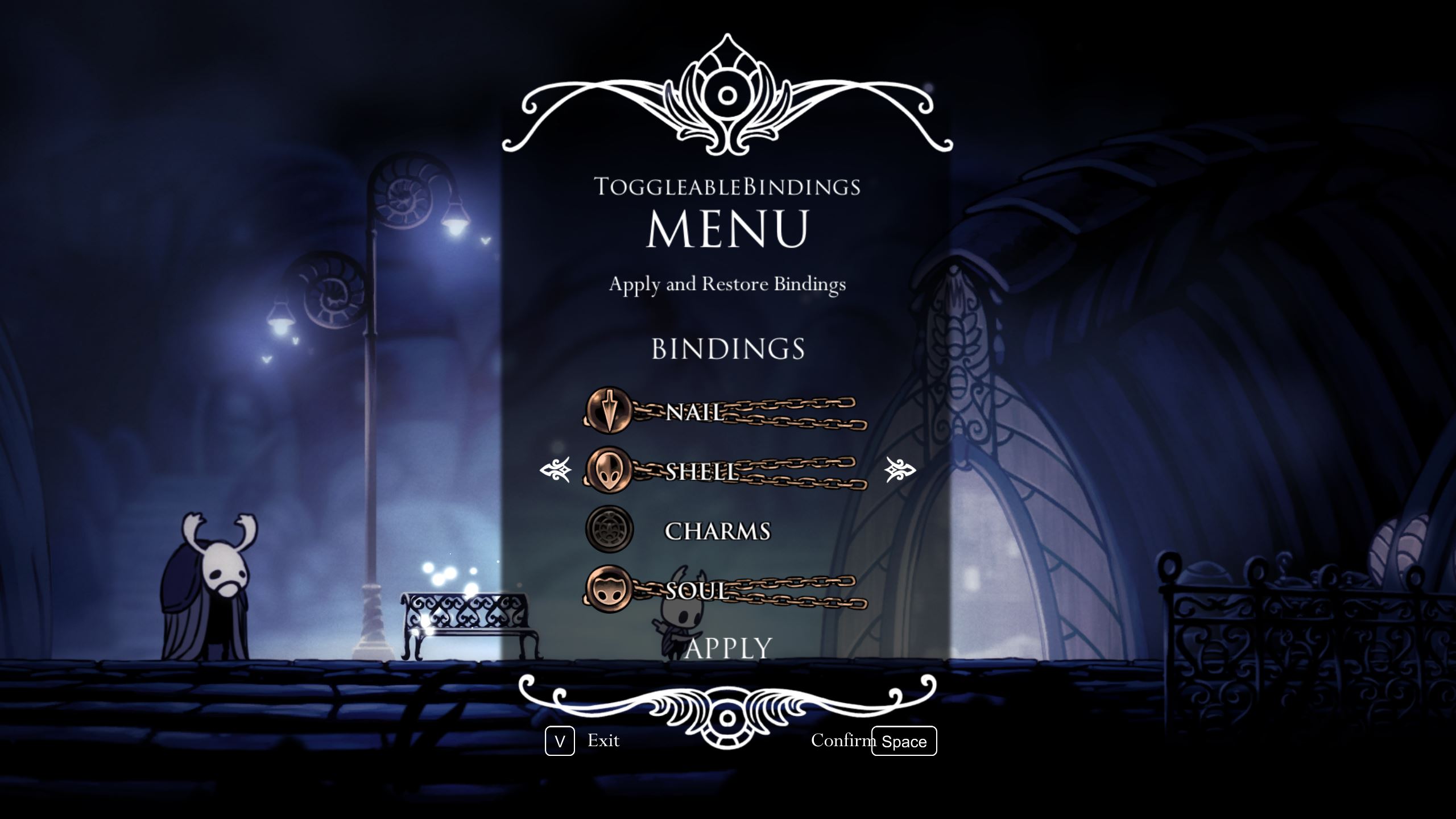 GitHub - Unordinal/HollowKnight.ToggleableBindings: Allows you to ...